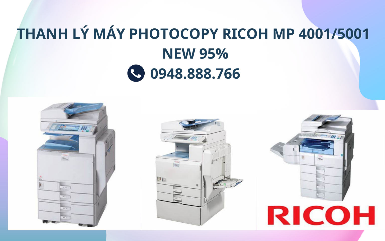 Thanh lý thu mua máy photocopy cũ | Đa Phú Quý