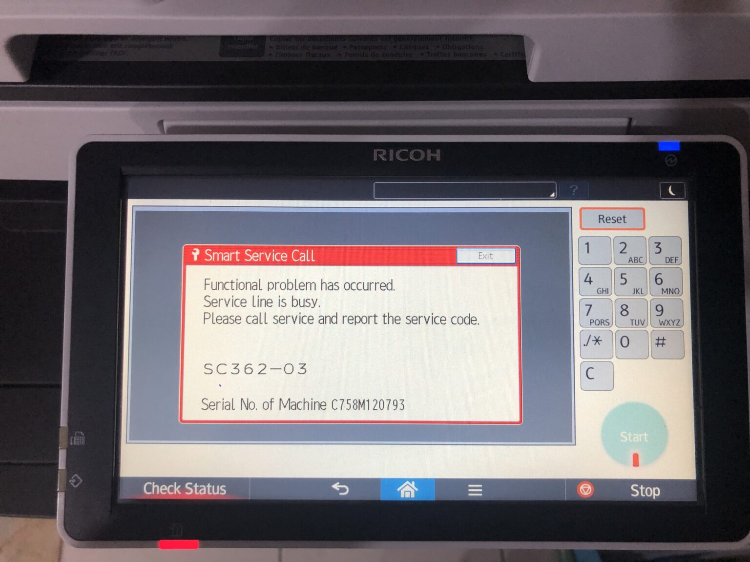 Cách Sửa Lỗi SC 362 trên Máy Photocopy Ricoh | Đa Phú Quý